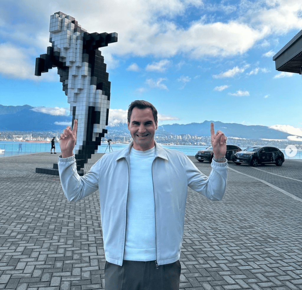 Working with Roger Federer - Faye Smith Agency